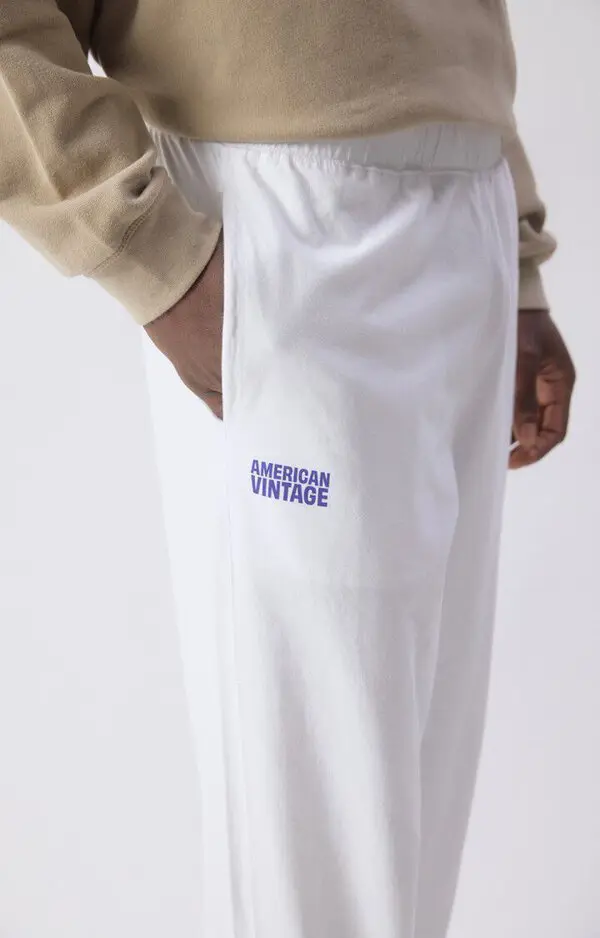 American Vintage Logo Drawstring Pants