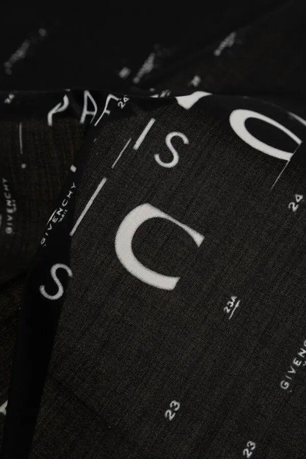 Givenchy Logo Printed Scarf