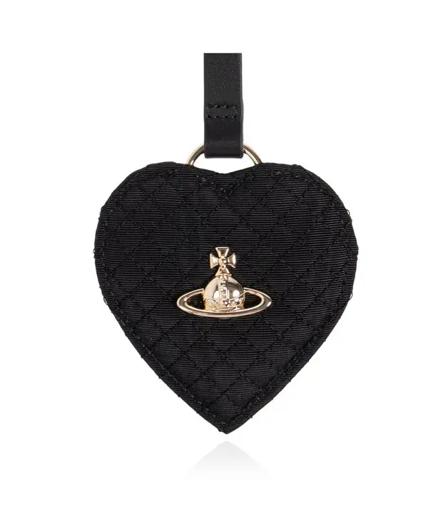 VIVIENNE WESTWOOD Heart Mirror Bag Charm