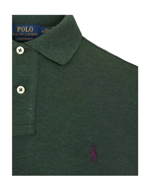 Polo Ralph Lauren Custom Slim Fit Mesh Polo Shirt