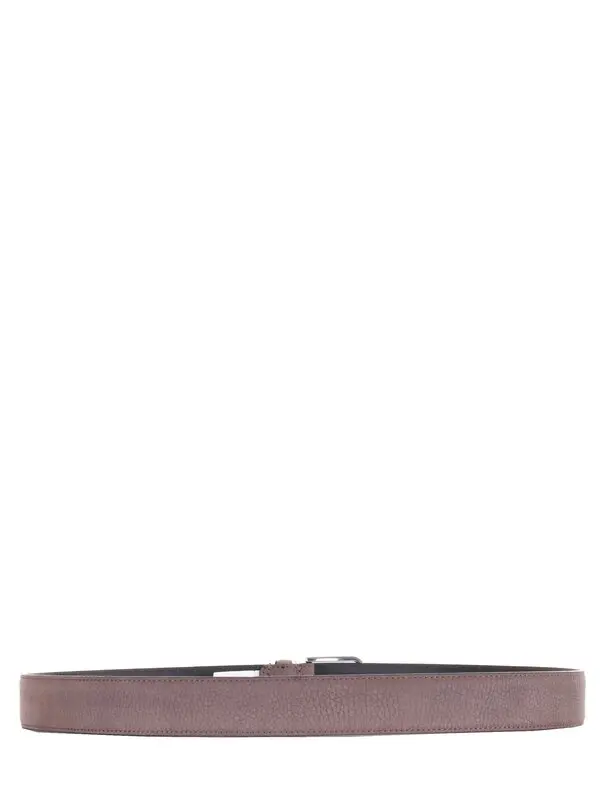 Hugo Boss Logo Engraved Belt