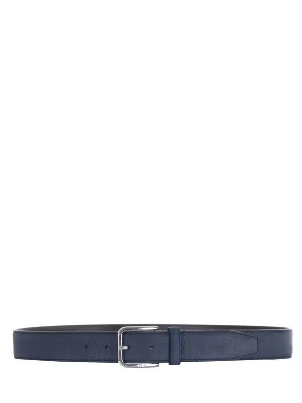 Hugo Boss Logo Engraved Belt
