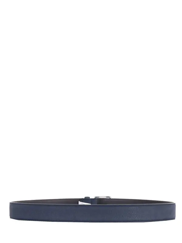 Hugo Boss Logo Engraved Belt