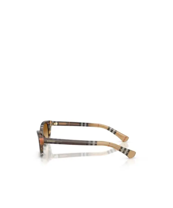 Burberry Check Rectangle-frame Sunglasses