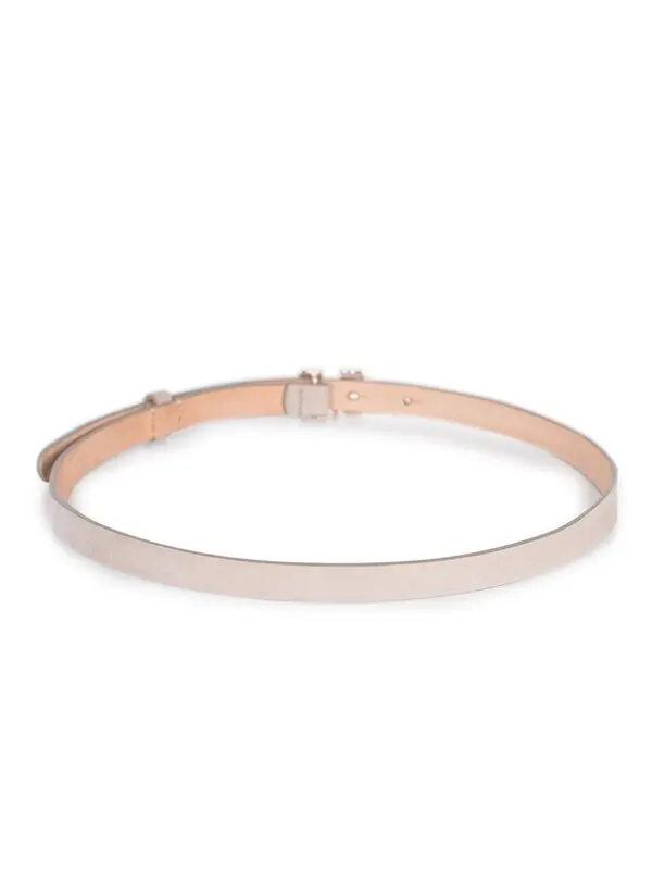 Max Mara Logo-plaque Buckle Belt