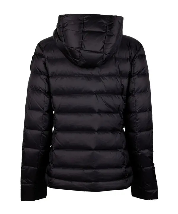 BLAUER. Short Padded Down Jacket With Hood
