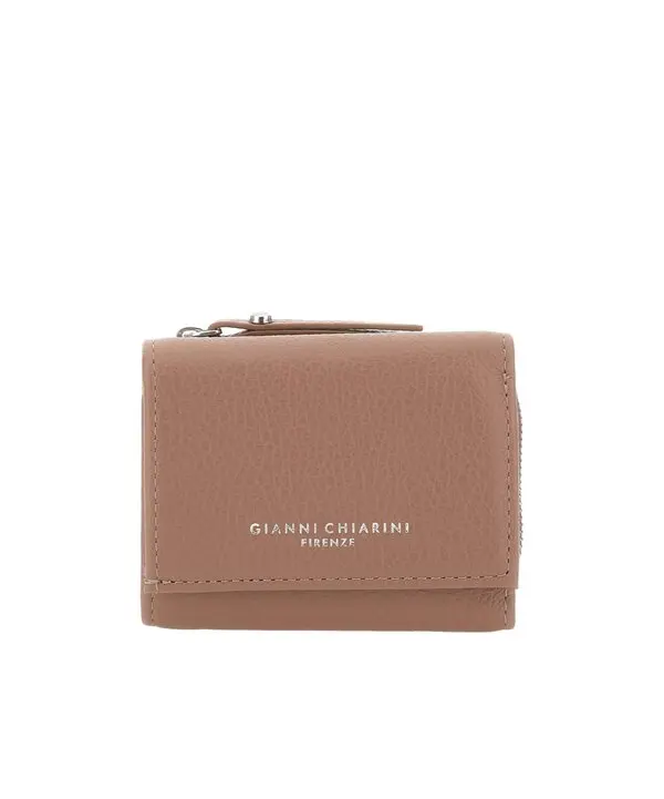 GIANNI CHIARINI Grain Small Wallet - Brown