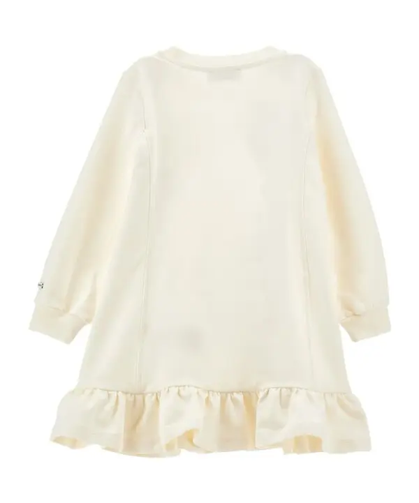Monnalisa Graphic-print Ruffled Dress