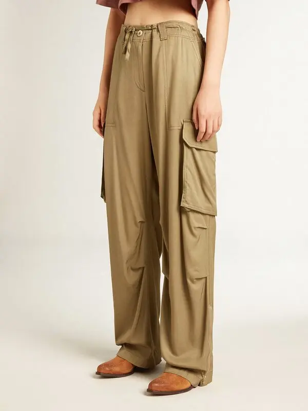 GOLDEN GOOSE Wide-leg Cargo Pants
