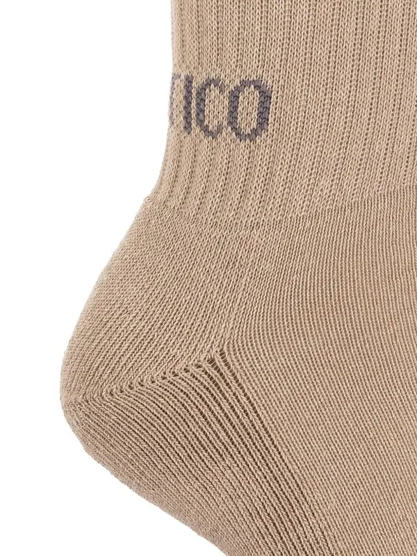 Attico Logo Intarsia Socks
