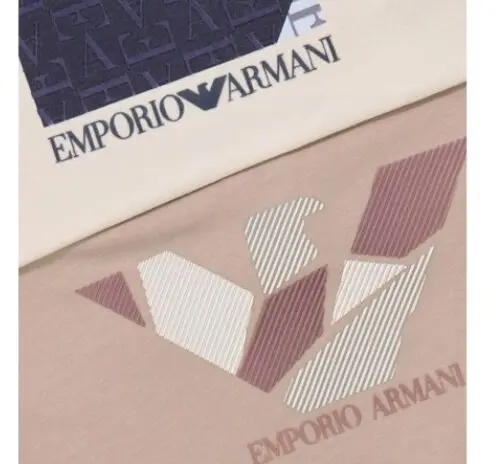 ARMANI T-shirt Set In Cotton Jersey With Regular Fit