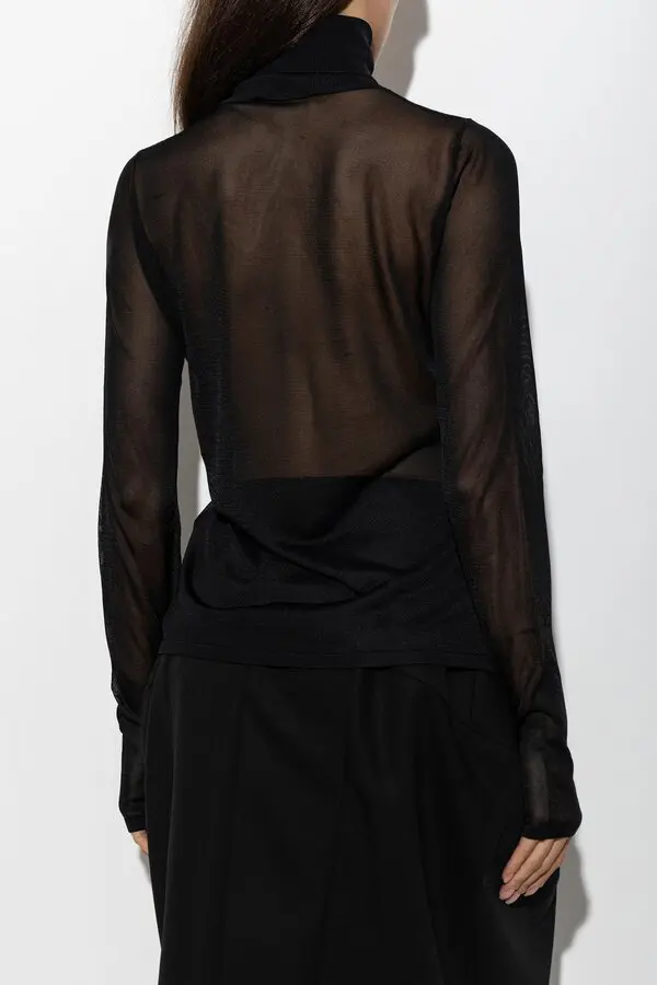 Zimmermann Transparent Turtleneck
