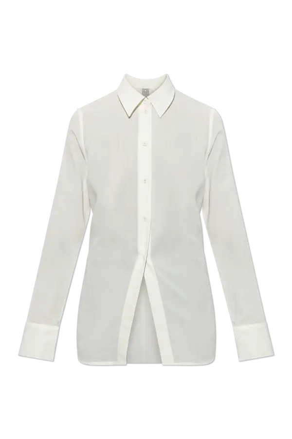 TOTEME Classic Shirt - Cream