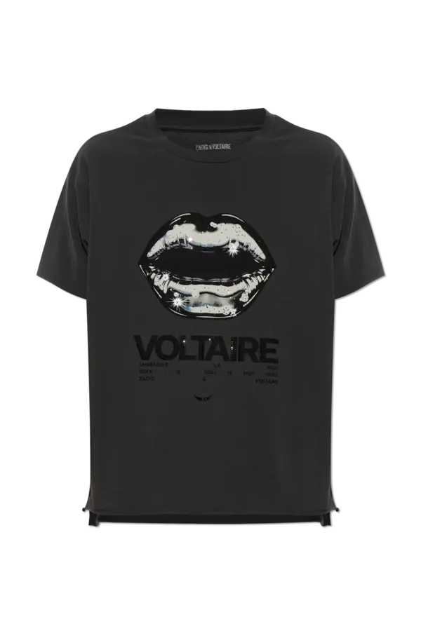 Zadig&Voltaire T-shirt 'tommer - Grey