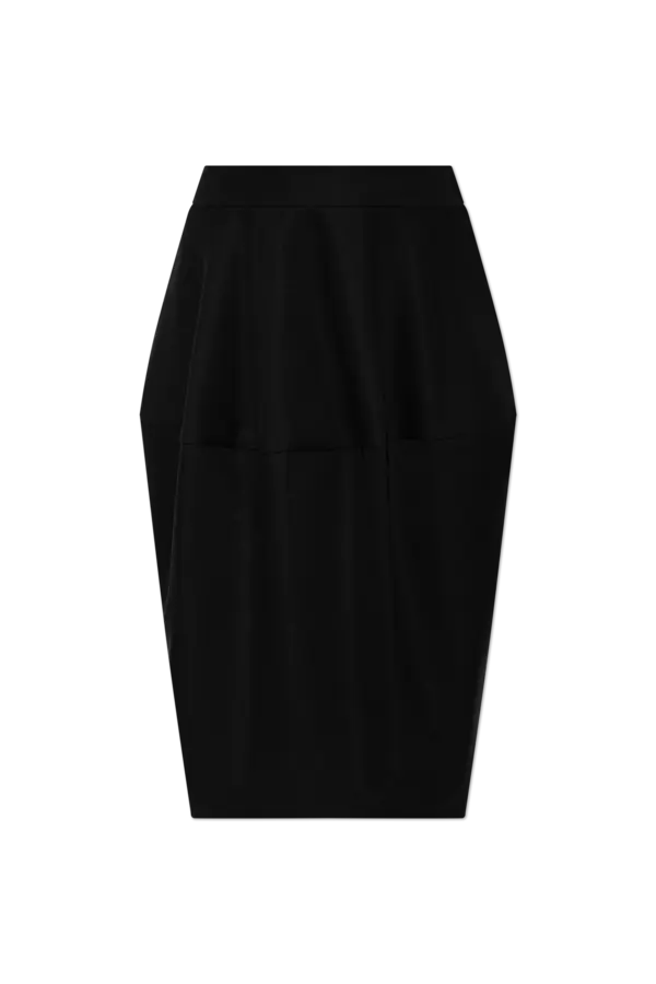 Jacquemus Ovalo’ Skirt - Black