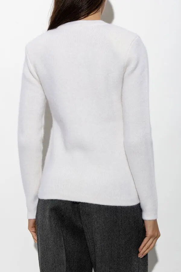 TOTEME Sweater With Shoulder Pads