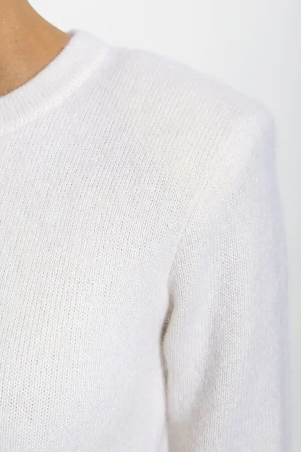 TOTEME Sweater With Shoulder Pads