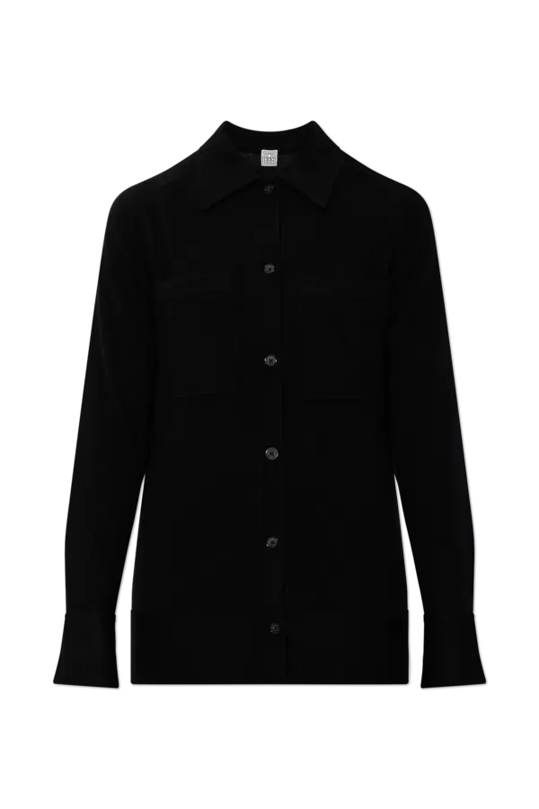 TOTEME Cashmere Cardigan - Black
