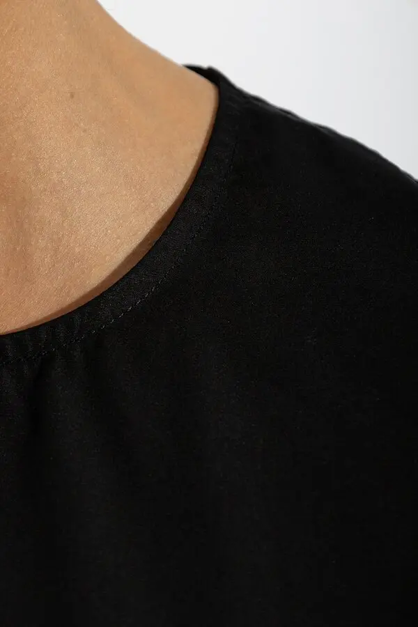 TOTEME Cotton Top With A Crew Neck