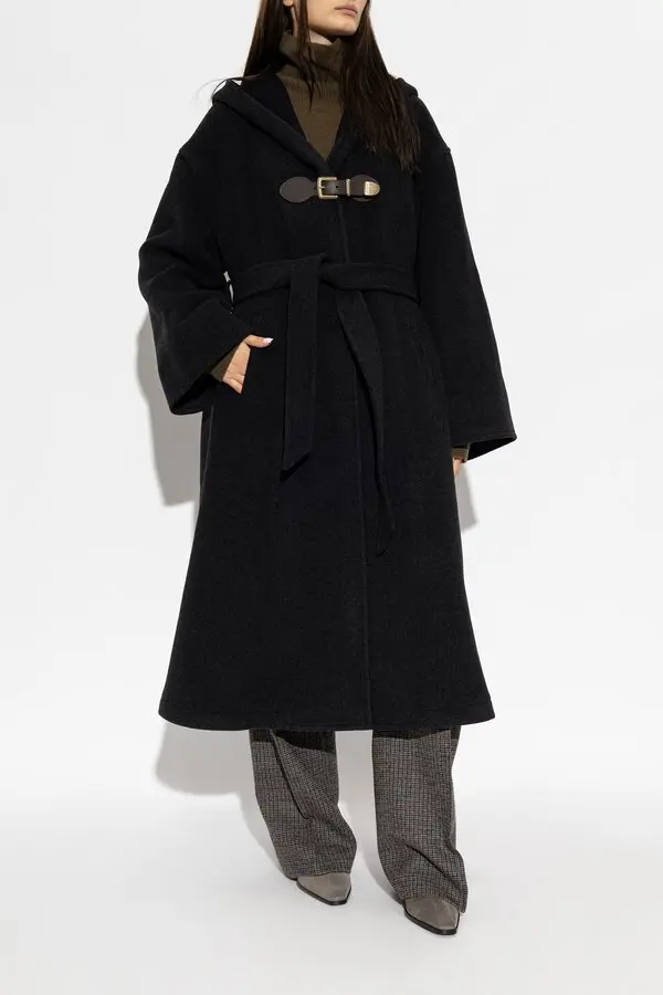 Etro Wool Coat With Hood