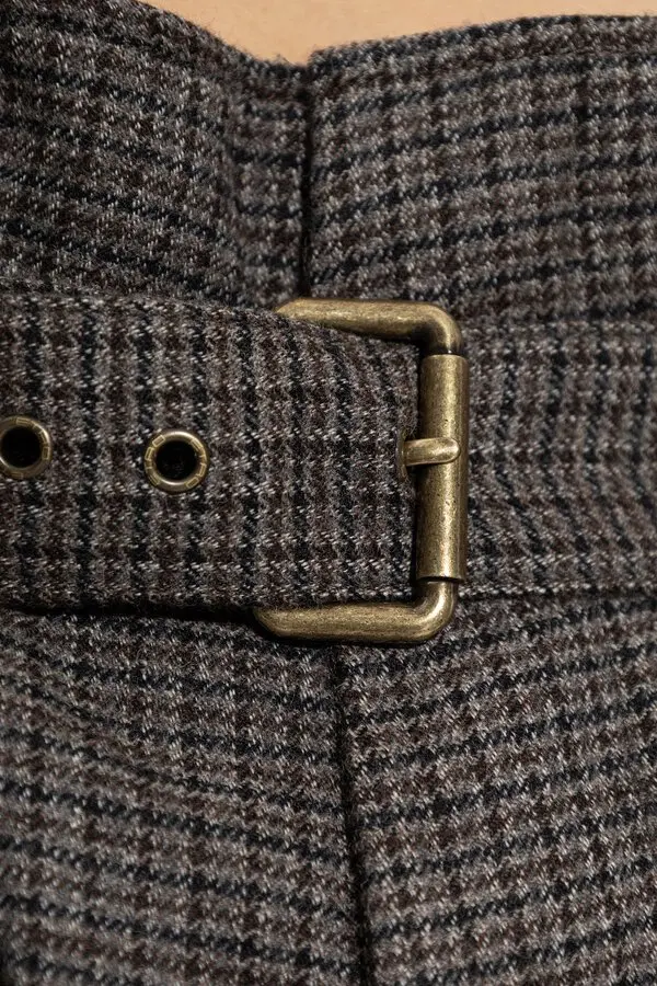Etro Wool Pleated Trousers