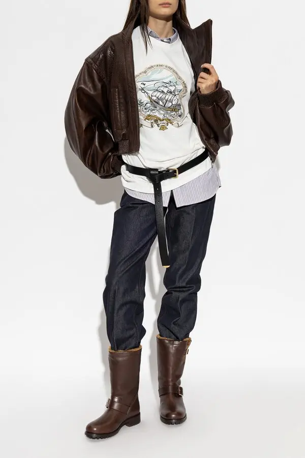 Etro Cotton T-shirt With Print