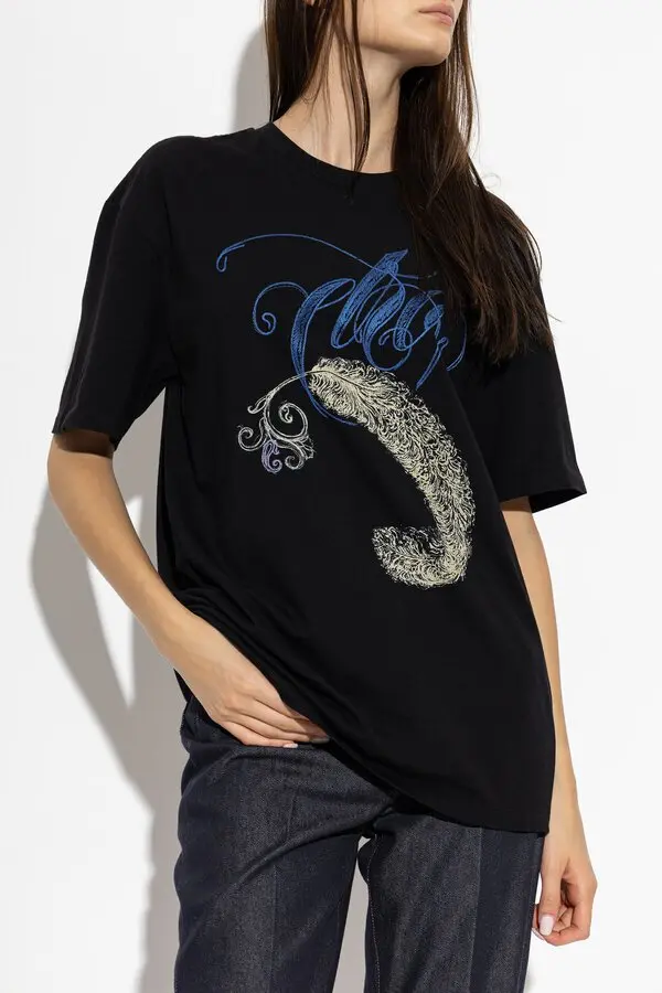 Etro Cotton T-shirt With Print