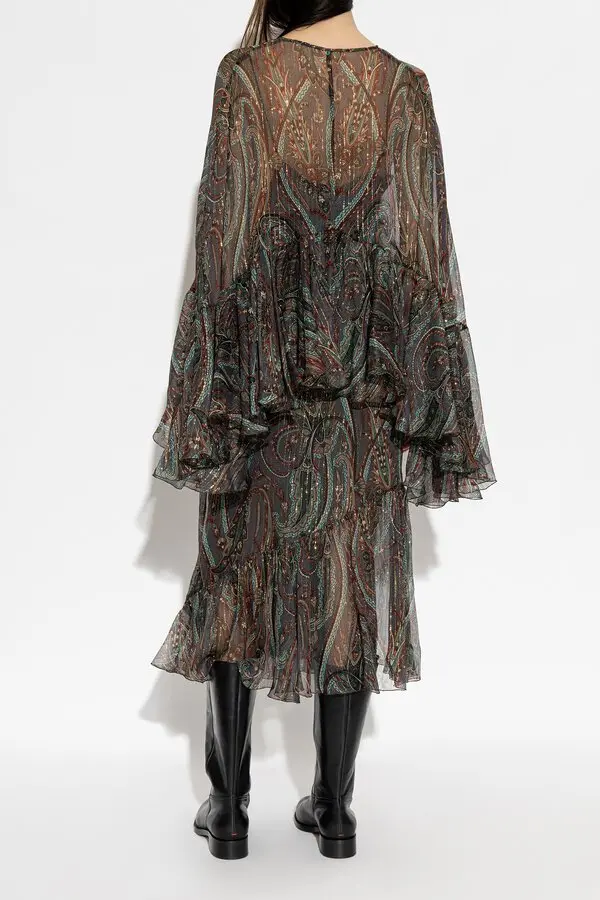 Etro Silk Dress With Pattern