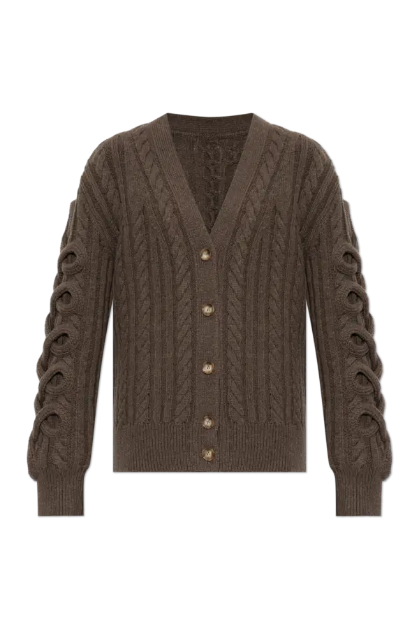 Etro Wool Cardigan - Brown