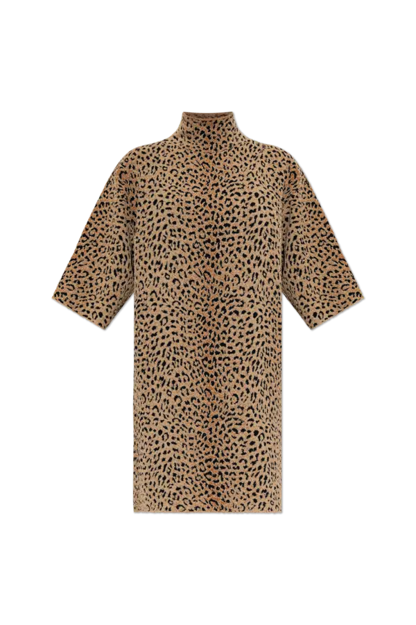 Givenchy Animal Print Dress - Beige