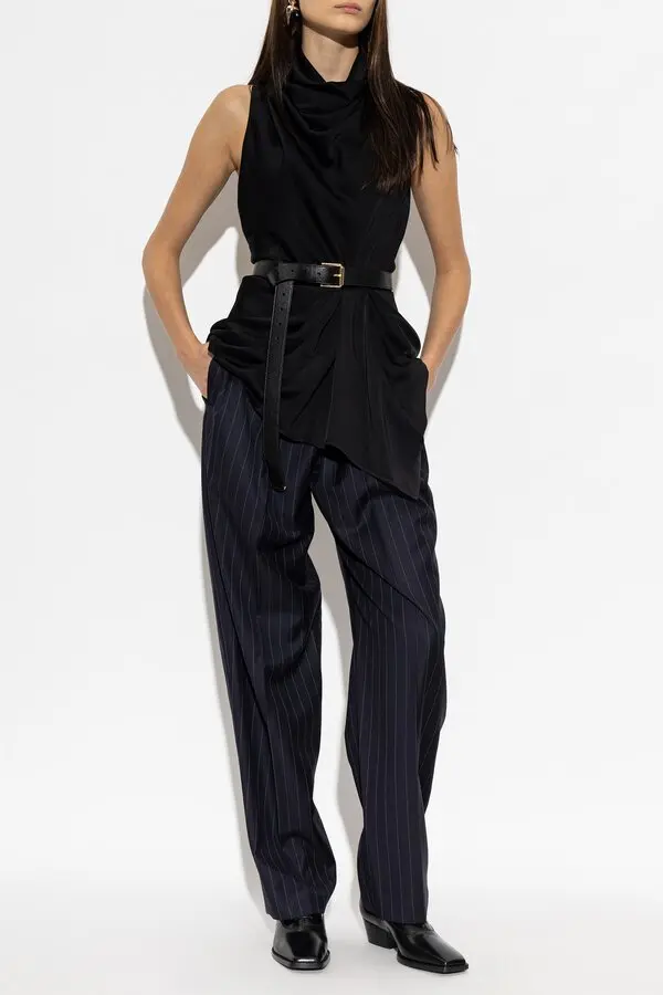 Givenchy Asymmetrical Draped Top