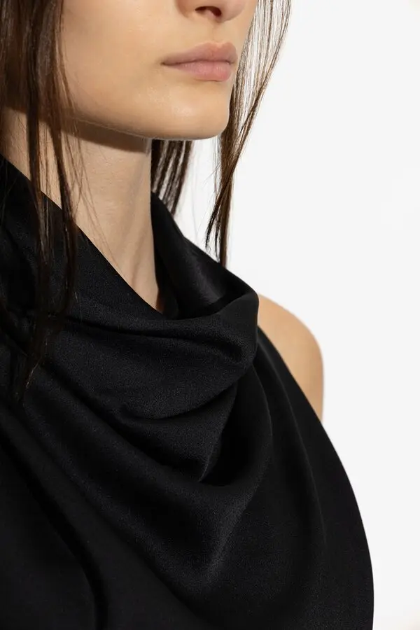 Givenchy Asymmetrical Draped Top