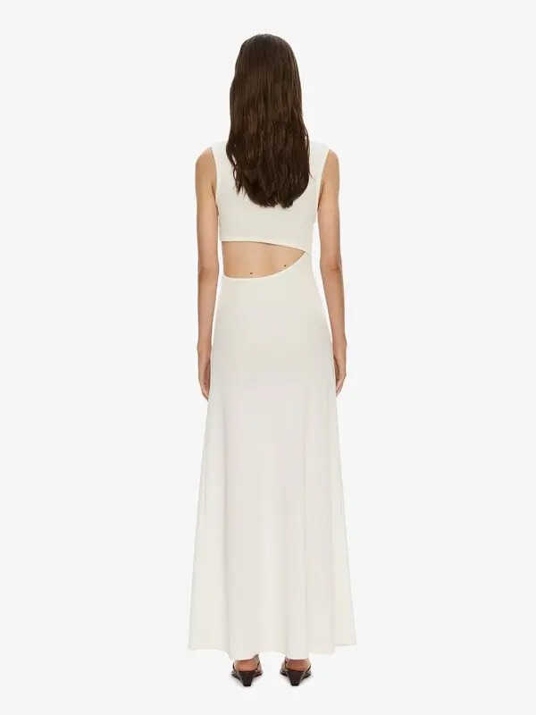Christopher Esber Spiral Crystal Tank Dress