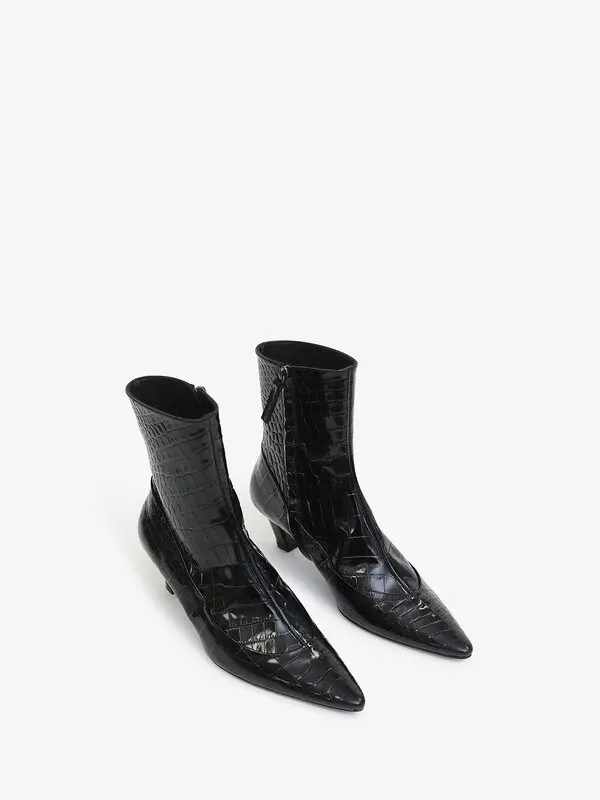 Christopher Esber Corte Embossed Ankle Boot