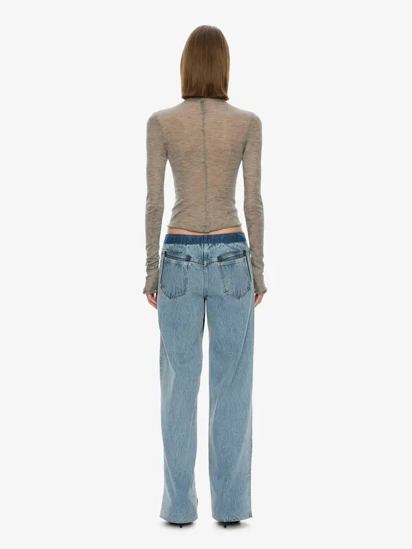Christopher Esber Lenny Cashmere Long Sleeve Knit Top