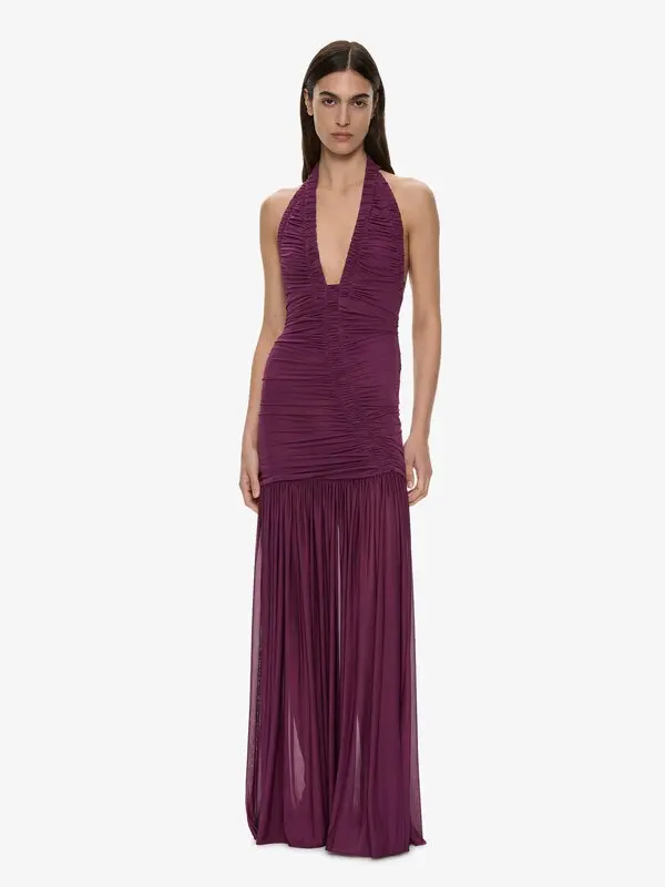 Christopher Esber Orion Gown - Plum