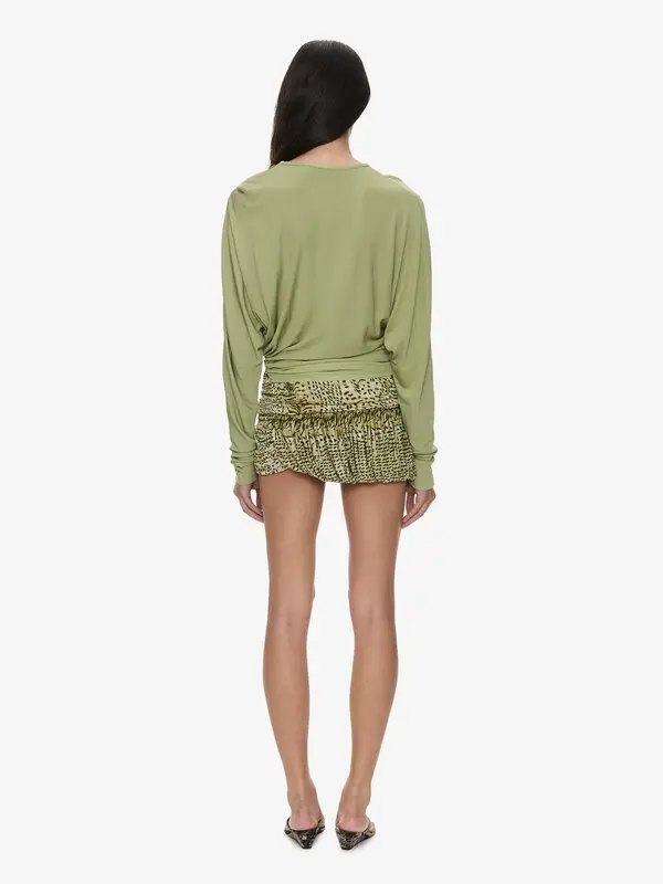 Christopher Esber Manto Long Sleeve Jersey Top