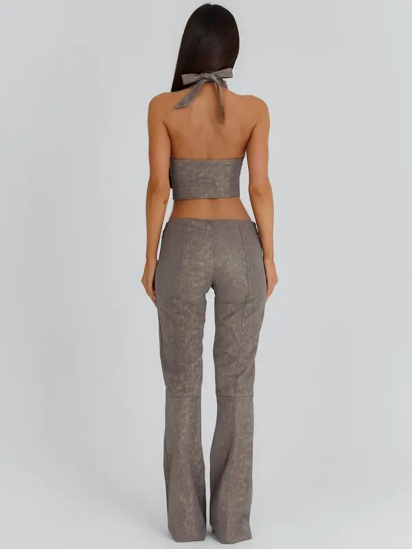 OUTCAST Anouk Pant Grey - Gray