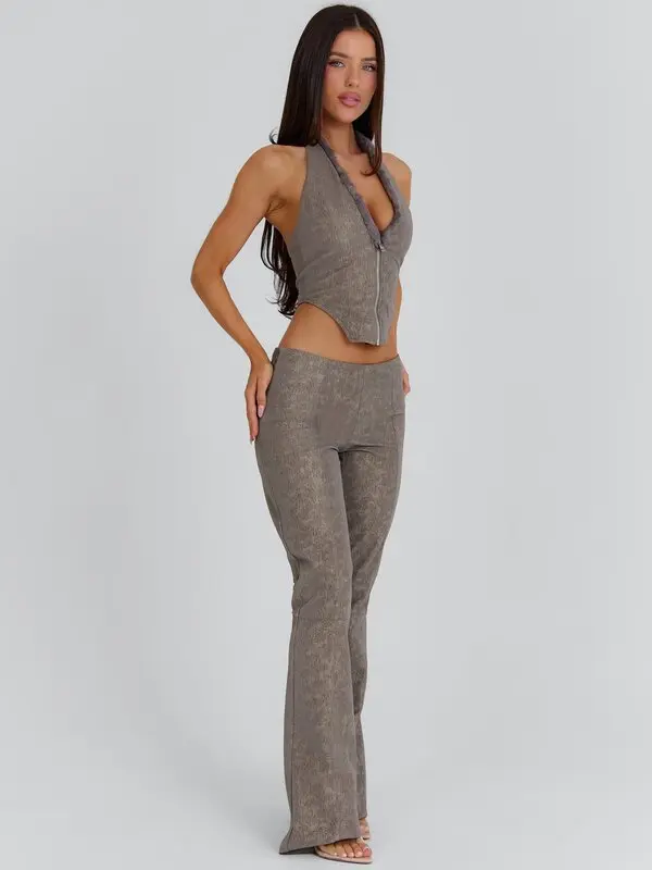 OUTCAST Anouk Pant Grey