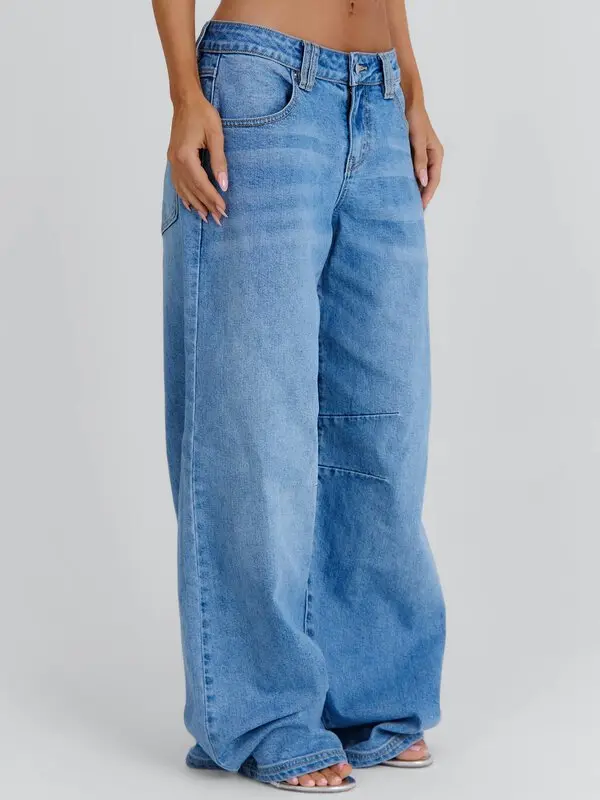 OUTCAST Zeriah Pants Light - Blue