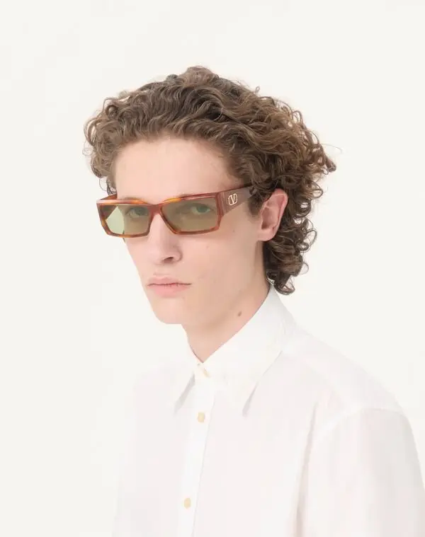 Valentino Garavani Rectangular Acetate Eyewear