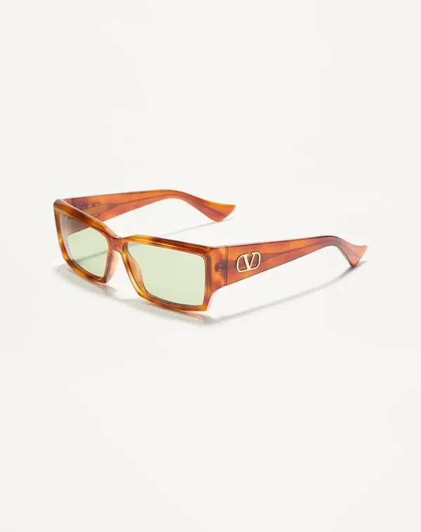 Valentino Garavani Rectangular Acetate Eyewear