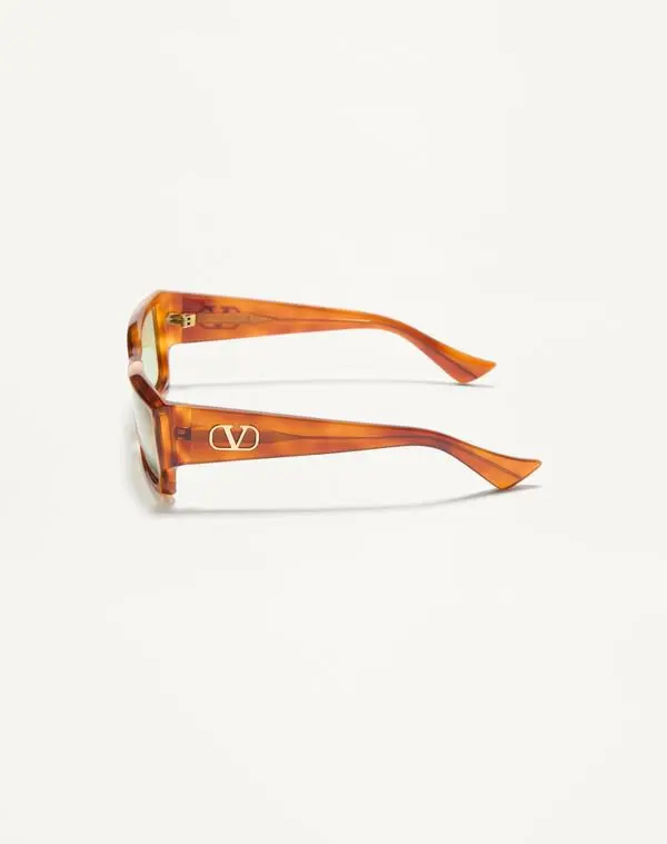 Valentino Garavani Rectangular Acetate Eyewear