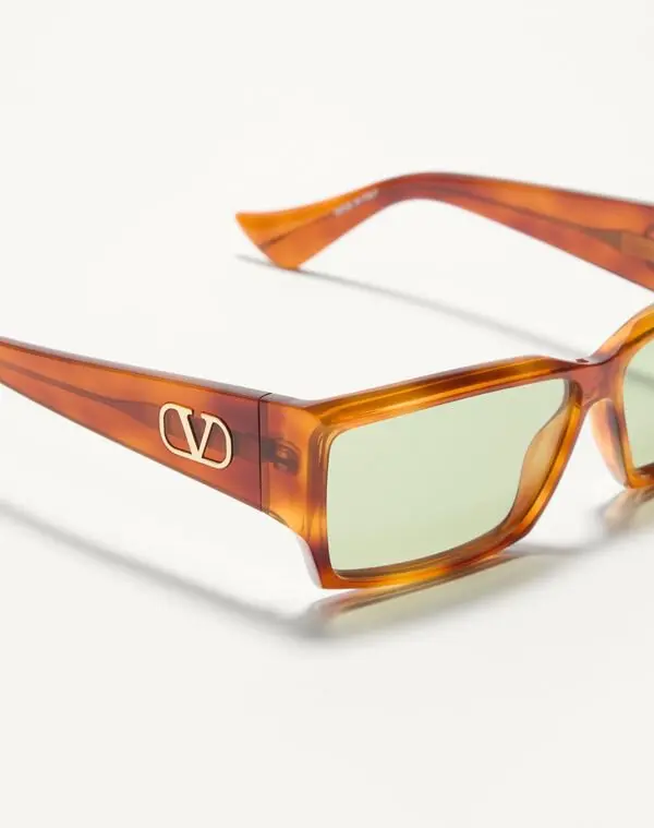 Valentino Garavani Rectangular Acetate Eyewear