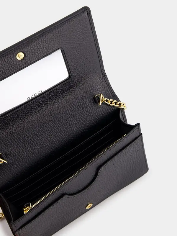 Gucci Mini Chain Leather Bag