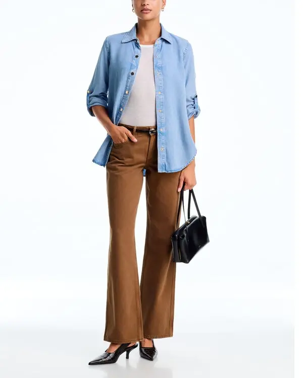 Generation Love Gillian Denim Button Up Shirt