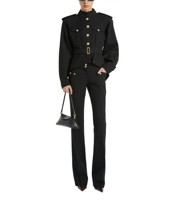 Balmain Wool Peplum Jacket