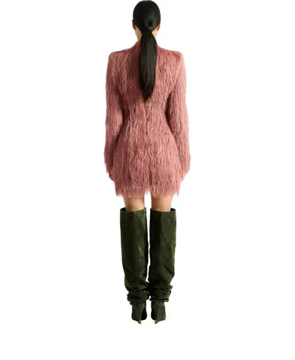Balmain Fringe Bodycon Dress
