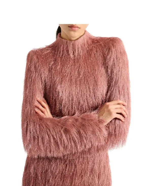 Balmain Fringe Bodycon Dress
