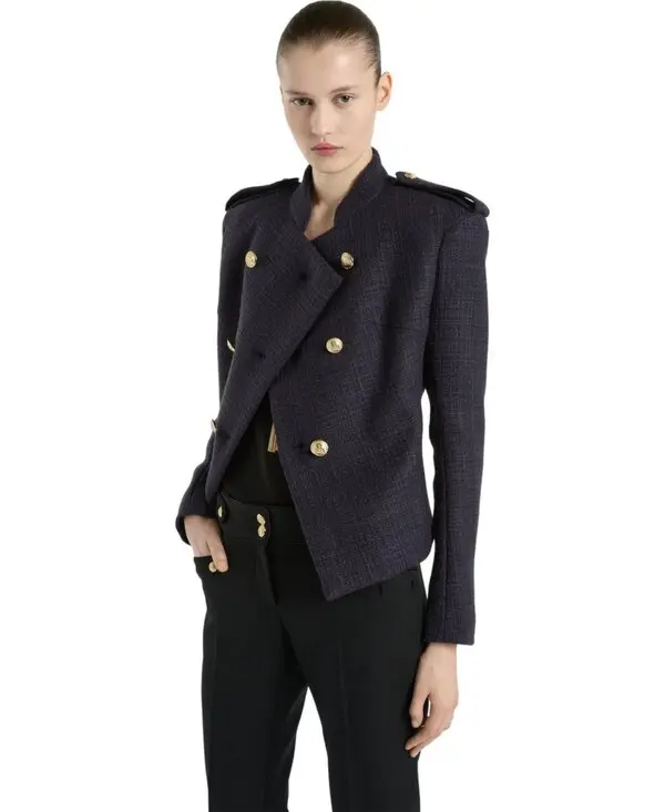 Balmain Tweed 6-button Jacket